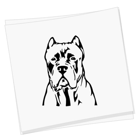 Cane Corso Sticker • Fast & free shipping • Vinyl Status