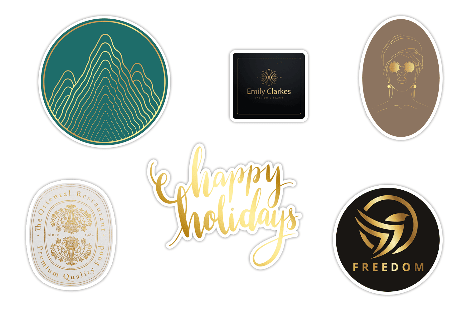 Custom Foil Sticker • Fast & free shipping • Vinyl Status