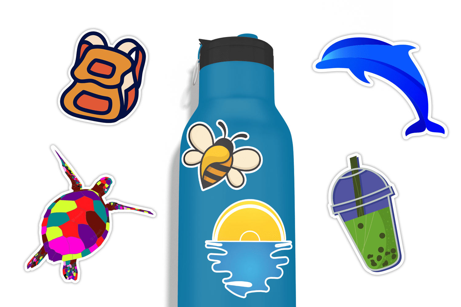 Customized Hydro Flask Stickers • Fast & free shipping • Vinyl Status