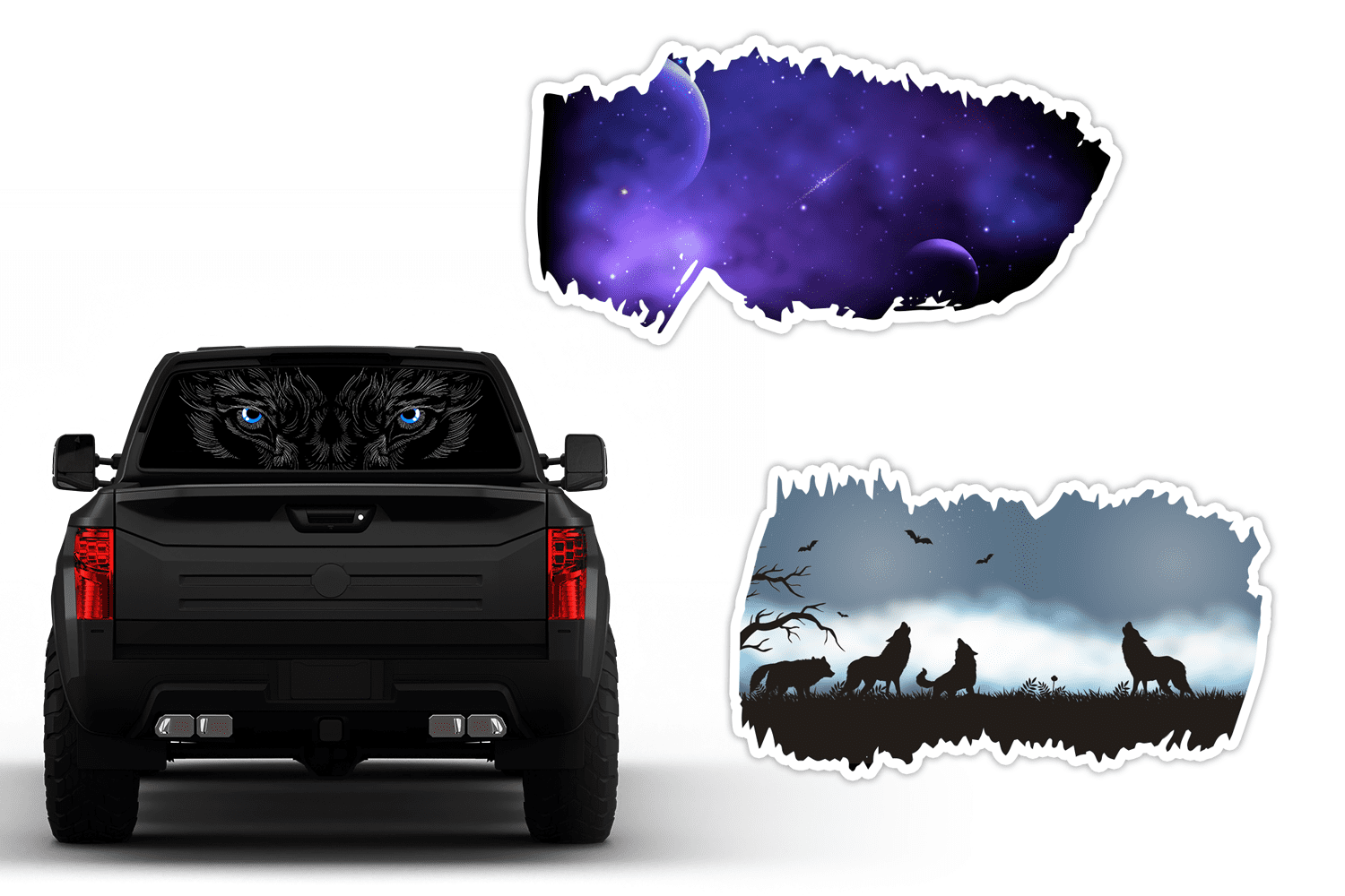 Rear Window Decals • Fast & free shipping • Vinyl Status