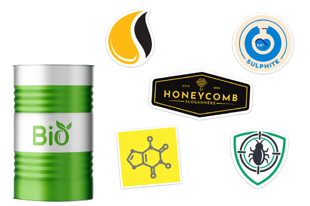 Custom Barrel Stickers • Fast & free shipping • Vinyl Status