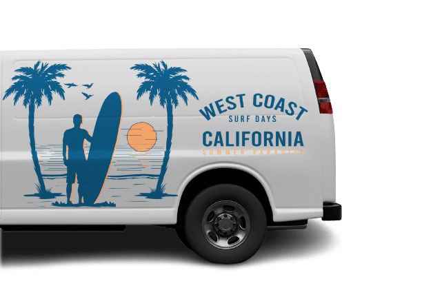 Custom Van Decals • Fast & free shipping • Vinyl Status